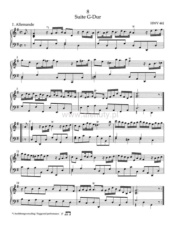 Georg Friedrich Handel: Keyboard Works Volume 2 HWV 434-442 - Suites de ...