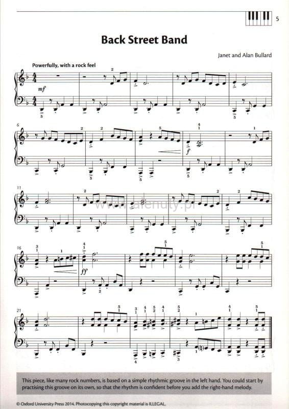 Janet Bullard, Alan Bullard: Pianoworks Popular Styles - 18 utworów na ...