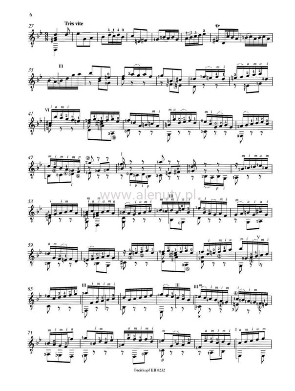 Jan Sebastian Bach: Suite g-moll BWV 995 fur Guitarre - Ansgar Krause ...