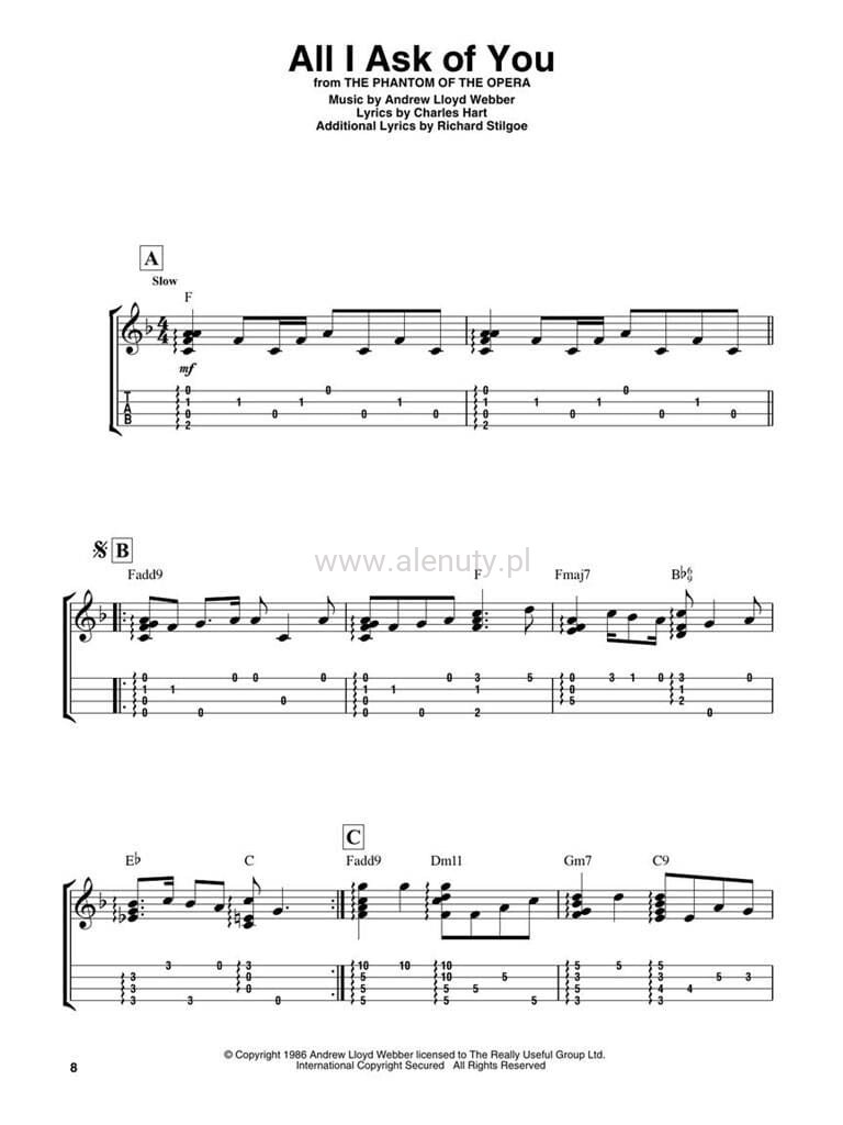 First 50 Songs You Should Play on Solo Ukulele - łatwe nuty, tabulatura ...