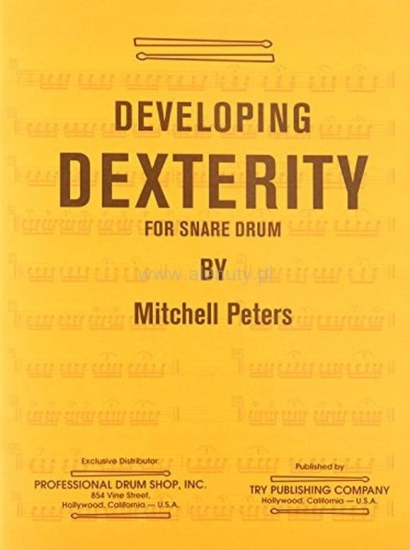Mitchell Peters: Developing Dexterity for Snare Drum - ćwiczenia na ...