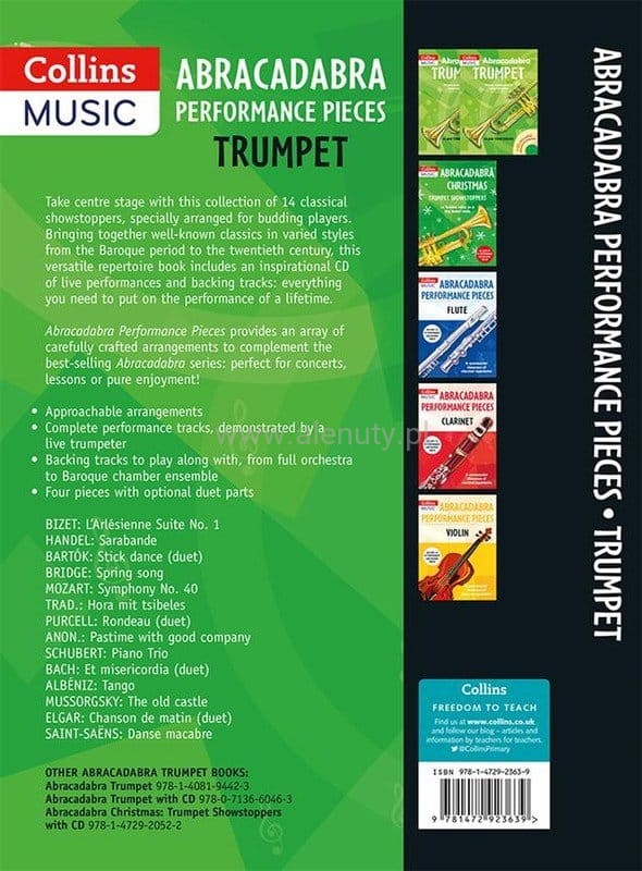 Abracadabra Performance Pieces: Trumpet (+ płyta CD) - Christopher ...