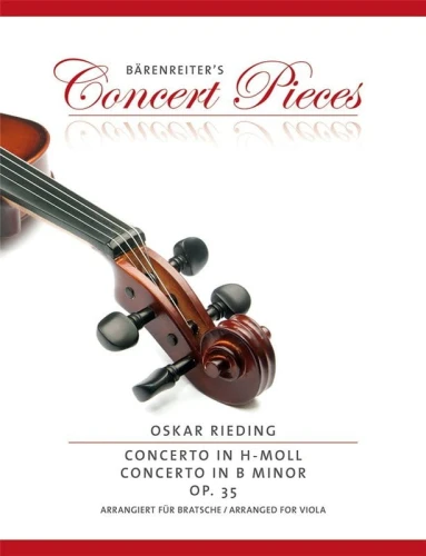 Oskar Rieding: Concerto in B minor (E minor) for Viola and Piano ...