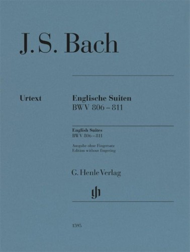 Jan Sebastian Bach: Englische Suiten BWV 806-811 - Suity angielskie ...