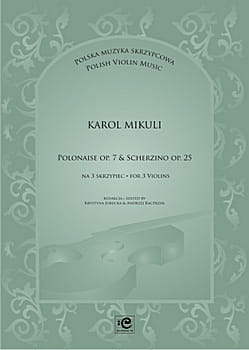 Nuty: Polonez op. 7 i Scherzino op. 25 na 3 skrzypiec - nuty na trio ...
