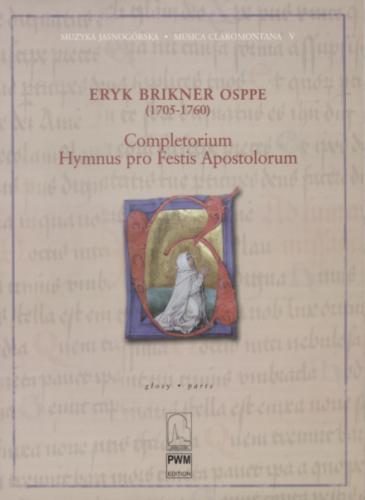 Nuty: Eryk Brikner OSPPE: Vesperae pro toto anno - nuty na głosy ...